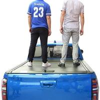China 5.5-5.6 FT Retractable Hard Tonneau Cover Safety Rainproof For Ford F-150 for sale