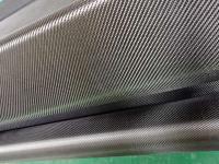 China Woven Carbon Fiber Cloth Roll 3k 12k Plain Twill 160-640gsm Width 10-150cm for sale