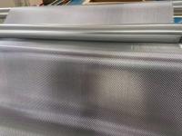 China Electroplated Silver Glass Fiber Fabric 280gsm 100cm Width Colored Green Blue Red for sale