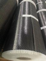 China 12K Unidirectional Carbon Fabric 200g 300g for Construction Reinforcement High Strength for sale
