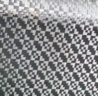 China Decorative 12K Spread Tow Carbon Fiber Fabric 50-200cm Width 80-200gsm for sale