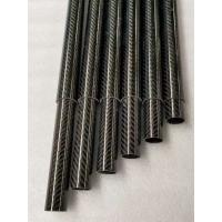 China Carbon Fiber Fishing Pole Tube Round CNC Matte Gloss Surface 1.5m 28mm for sale