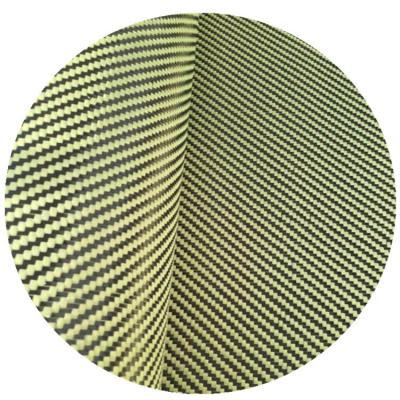China Twill Carbon Aramid Hybrid Fabric 1500D 200gsm 3K Woven High Strength for Industrial Use for sale
