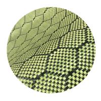 China Twill Carbon Aramid Hybrid Fabric 1500D 200gsm 3K Woven High Strength for Industrial Use for sale