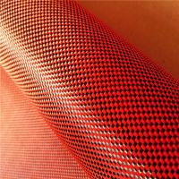 China Carbon Kevlar Hybrid Fabric 3K Twill Woven 100cm 150cm Width High Strength Lightweight for Shoes Bags for sale