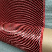 China Carbon Kevlar Hybrid Fabric 3K Twill Woven 100cm 150cm Width High Strength Lightweight for Shoes Bags for sale
