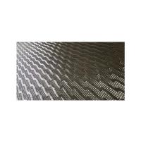 China Colored Jacquard Carbon Aramid Hybrid Fabric 200gsm 0.28mm Plain Weave Industrial Carbon Kevlar Cloth for sale