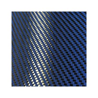 China Hybrid Aramid Carbon Fiber Fabric 200gsm Twill Woven Lightweight Mixed Fiber Material for Industrial Use for sale