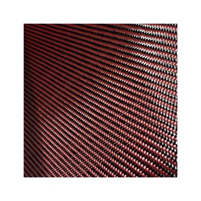 China Custom Anti Static Carbon Aramid Hybrid Fabric 200gsm 0.28mm High Strength for Shoes Bags for sale