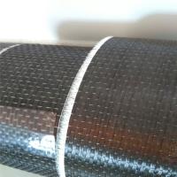 China 200g 12K Unidirectional Carbon Fiber Sheet 0.111mm High Strength Reinforcement Fabric for sale