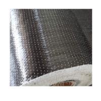 China 12k 300g Unidirectional Carbon Fiber Fabric Stripes Pattern 0.167mm for Industrial Use for sale