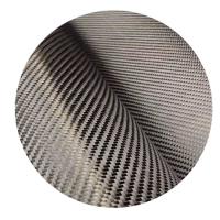 China 3K Carbon Fiber Cloth 220gsm Plain Woven Waterproof Width 50cm to 150cm High Strength for sale