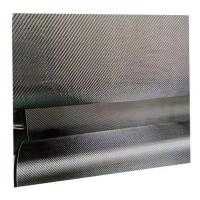China 3K Carbon Fiber Cloth 220gsm Plain Woven Waterproof Width 50cm to 150cm High Strength for sale