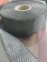 China 240g 6K Carbon Fiber Fabric Woven Twill 100cm Width for Automotive and Industrial Use for sale
