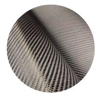 China Woven 0.25mm Carbon Fiber Cloth Fabric 3K 100cm Width for Body Kits Manufacturing for sale