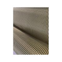 China Carbon Aramid Hybrid Fabric 3K Twill Weave Wear Resistant 0.28mm Thickness 100cm Width for sale