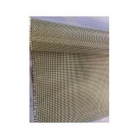 China Carbon Aramid Hybrid Fabric 3K Twill Weave Wear Resistant 0.28mm Thickness 100cm Width for sale