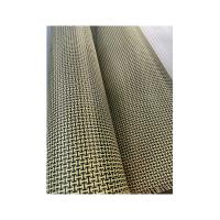 China Carbon Aramid Hybrid Fabric 3K Twill Weave Wear Resistant 0.28mm Thickness 100cm Width for sale