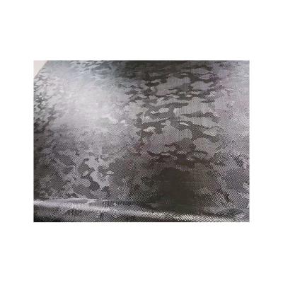 China Customizable Carbon Aramid Hybrid Fabric 0.28mm Twill Weave for Shoe Applications for sale