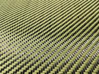China 0.28mm Aramid Carbon Fiber Hybrid Fabric Roll 200g Twill Plain Woven for Industrial Use for sale