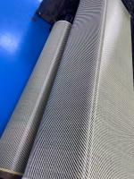 China 0.28mm Aramid Carbon Fiber Hybrid Fabric Roll 200g Twill Plain Woven for Industrial Use for sale