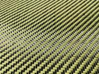 China 0.28mm Aramid Carbon Fiber Hybrid Fabric Roll 200g Twill Plain Woven for Industrial Use for sale