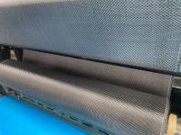 China 0.5mm Unidirectional Carbon Fiber Fabric 12k Woven Plain Twill 400gsm to 640gsm for sale