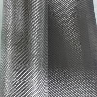 China Plain Woven 3K Carbon Fiber Fabric 0.25mm Thickness 100cm Width Waterproof Strong Durable for Automotive Industrial Use for sale
