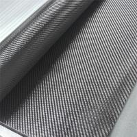 China Plain Woven 3K Carbon Fiber Fabric 0.25mm Thickness 100cm Width Waterproof Strong Durable for Automotive Industrial Use for sale