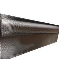China 3K Carbon Fiber Fabric 200GSM Plain Twill Weave 100cm Width for Industrial Crafts for sale
