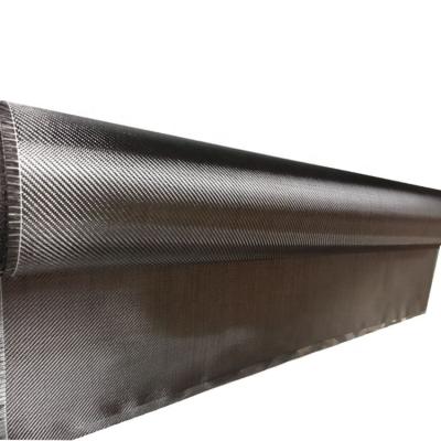 China 3K Carbon Fiber Fabric 200GSM Plain Twill Weave 100cm Width for Industrial Crafts for sale