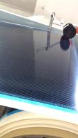 China 3K Carbon Fiber Fabric 200GSM Plain Twill Weave 100cm Width for Industrial Crafts for sale