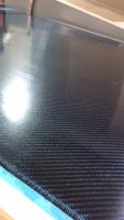 China 3K Carbon Fiber Fabric 200GSM Plain Twill Weave 100cm Width for Industrial Crafts for sale