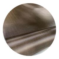 China 100% Carbon Fiber Cloth 3K Woven Striped Anti Static Waterproof 0.25mm 100cm for sale