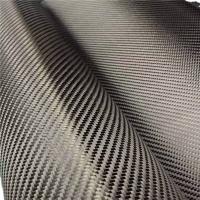 China 3K Plain Weave Carbon Fiber Fabric 0.25mm Lightweight for Automotive Sports Goods for sale