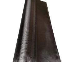 China 0.25mm Waterproof Carbon Fiber Twill Cloth Roll 3K Woven 100cm Width for Automotive Industrial Use for sale
