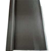 China 3K 100% Carbon Fiber Plain Twill Fabric 0.25mm Waterproof for Automotive Industrial Use for sale
