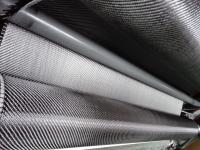 China 3K Carbon Fiber Fabric Roll Twill Weave 0.25mm Thickness 100cm Width for Automotive Aerospace for sale