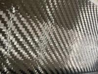 China 100% Spread Tow Carbon Fiber Fabric 200gsm 12K Woven 3K Plain Twill 100cm Width for sale