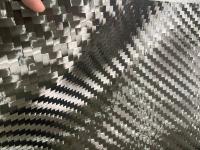 China 100% Spread Tow Carbon Fiber Fabric 200gsm 12K Woven 3K Plain Twill 100cm Width for sale