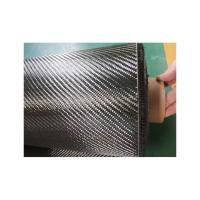 China Fire Resistant Infrared Carbon Fiber Heating Fabric 1K to 24K Plain and Twill Weave 100cm Width for sale