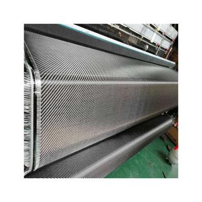 China 3K Woven Carbon Fiber Fabric High Strength Abrasion Resistant 160-280 gsm Industrial Grade for sale