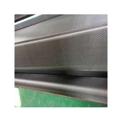 China Woven 240g Carbon Fiber Fabric High Strength Lightweight Plain Twill 1K 3K 12K for sale
