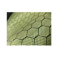 China 0.25mm 3K Honeycomb Carbon Fiber Cloth Twill Plain Weave Custom Colors for Automotive for sale
