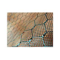 China Woven Colored 3K Carbon Aramid Hybrid Fabric 0.25mm Honeycomb for Automotive Industrial Use for sale