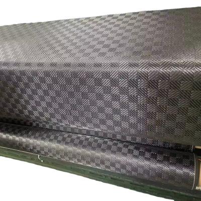China 3K Carbon Fiber Fabric 280gsm Checkerboard Weave 50-150cm Width Waterproof for Industrial Use for sale