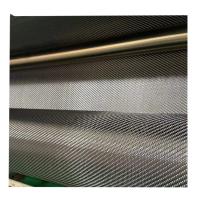 China 3K Carbon Fiber Fabric 280gsm Twill Weave 100cm Width Lightweight Composite Material for sale