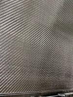 China 3K Carbon Fiber Fabric 280gsm Twill Weave 100cm Width Lightweight Composite Material for sale