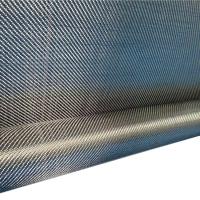 China 6K Carbon Fiber Fabric Plain and Twill Weave 280-400 gsm Industrial Grade Hexagon Pattern for sale