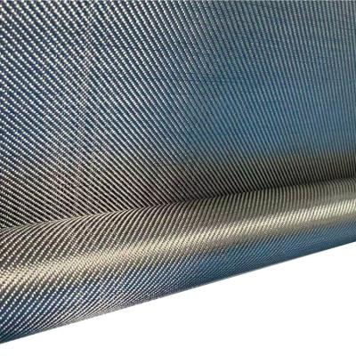China 6K Carbon Fiber Fabric Plain and Twill Weave 280-400 gsm Industrial Grade Hexagon Pattern for sale